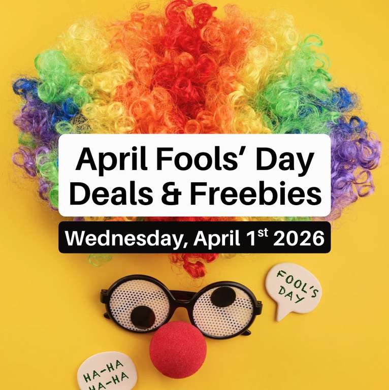 April Fools Day Deals & Freebies (04/01) - Full list in description ...